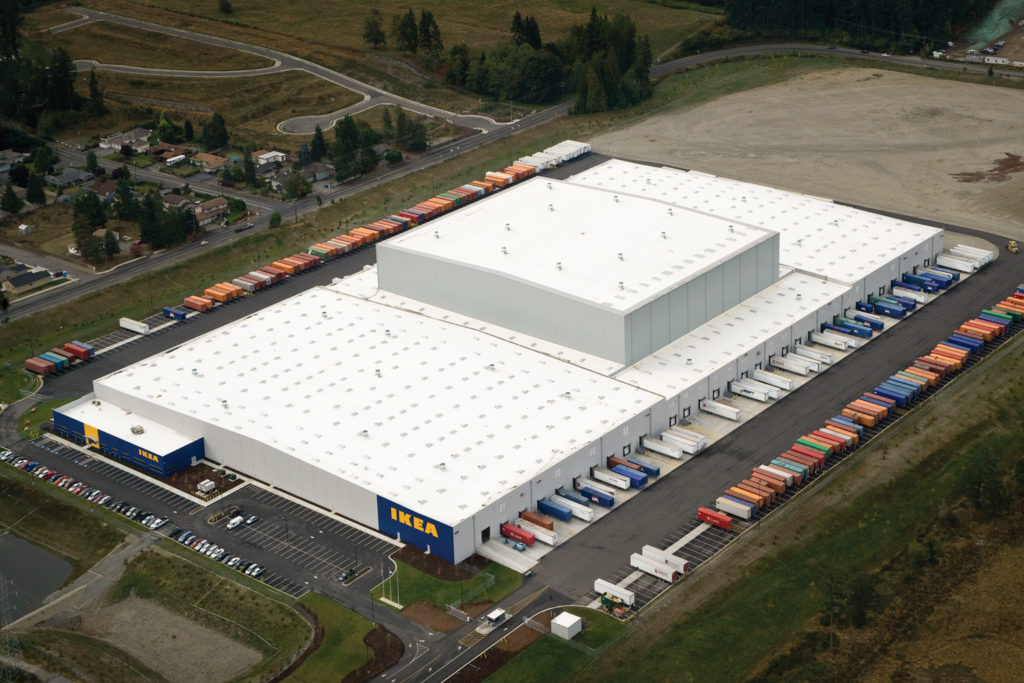Office & Retail Warehouse Facility Design Build for IKEA
