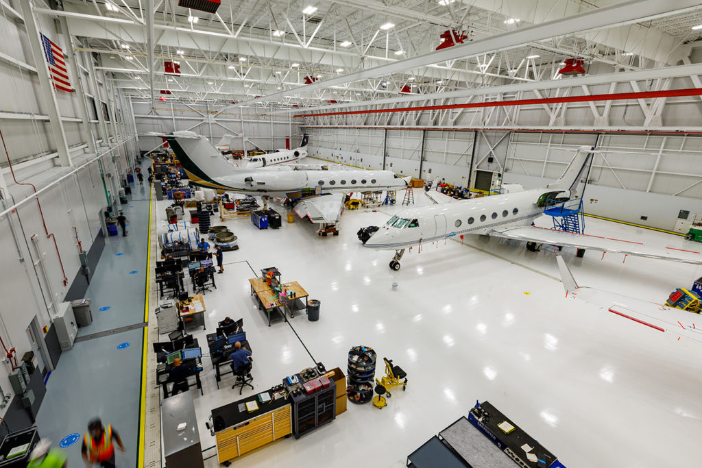 Aircraft Hangar Design-Build Services for Gulfstream Aerospace Corporation