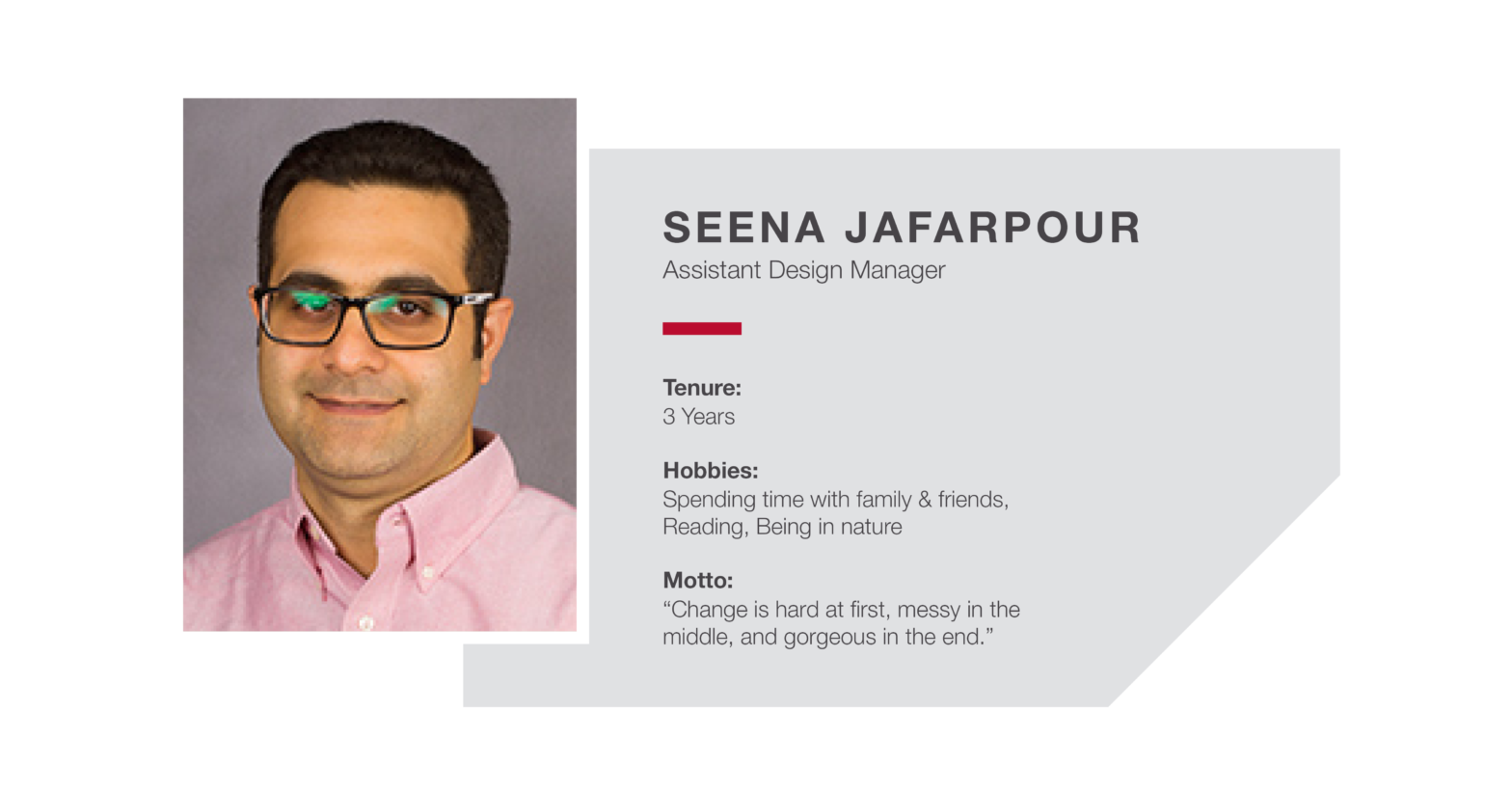 Core Values Driving Growth: Q&A with Assistant Design Manager Seena ...