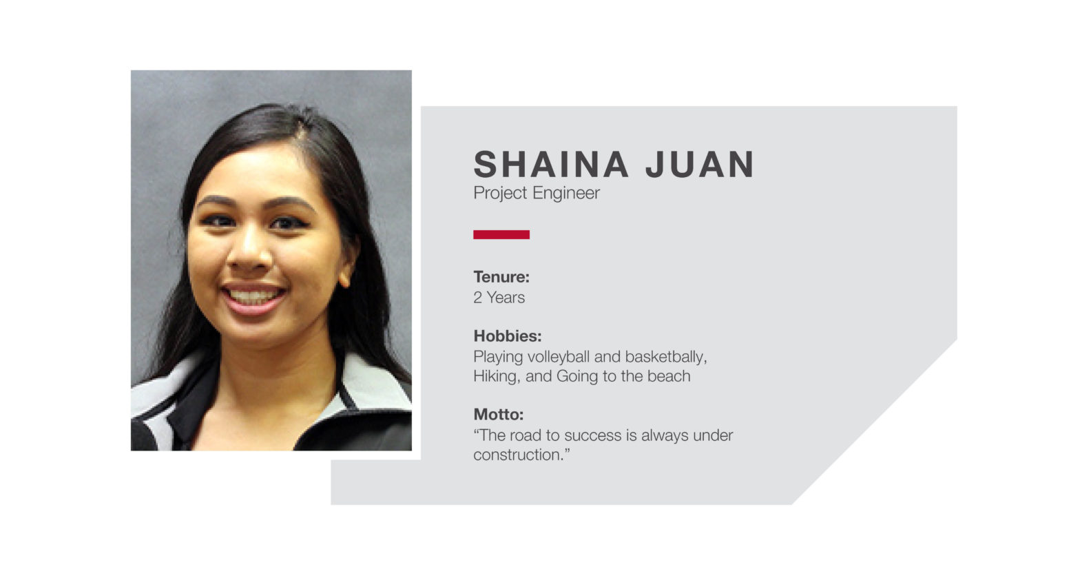 Experience to Help Others Grow: Q&A with Project Engineer Shaina Juan ...