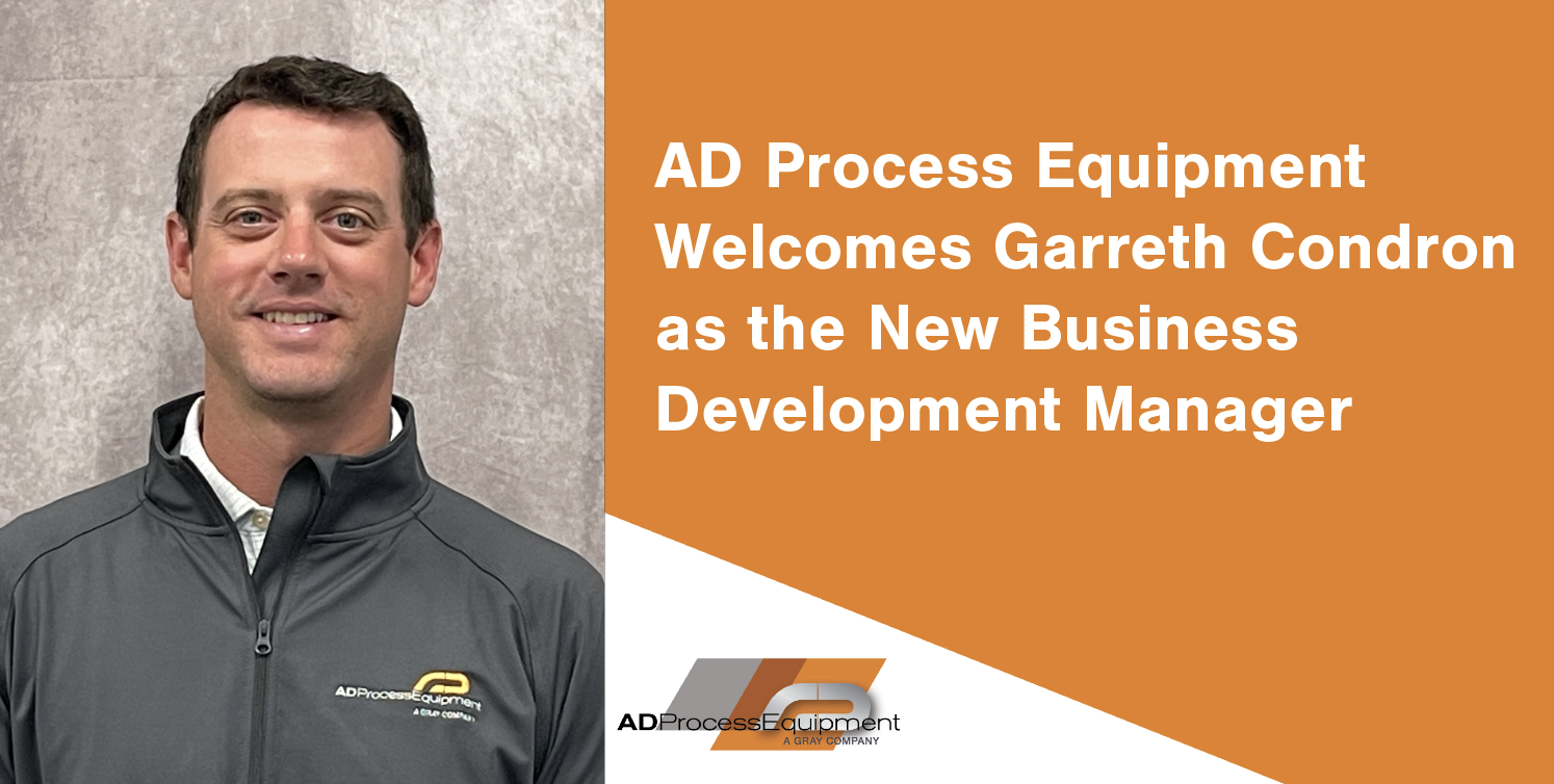 AD Process Equipment Welcomes Garreth Condron as the New Business ...