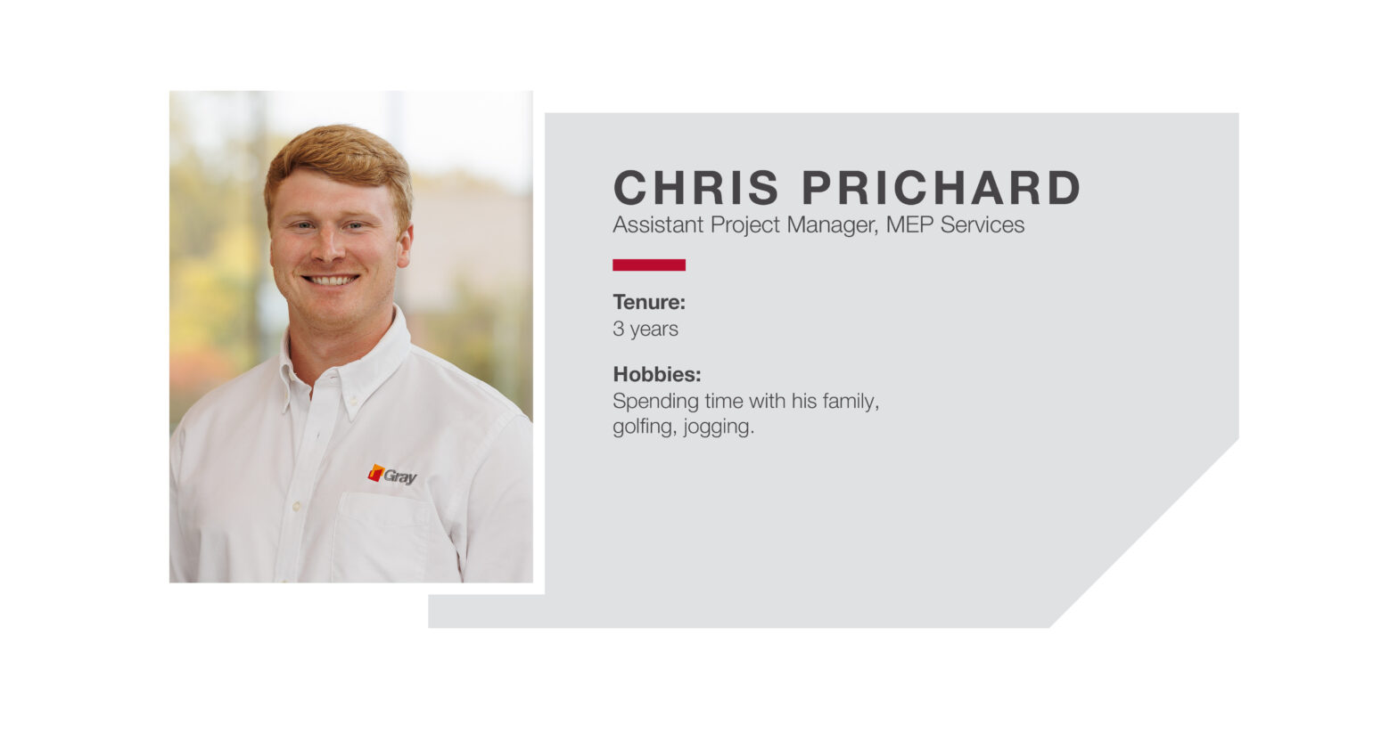 Finding a Family at Gray: Q&A with Chris Prichard | News & Insights | Gray